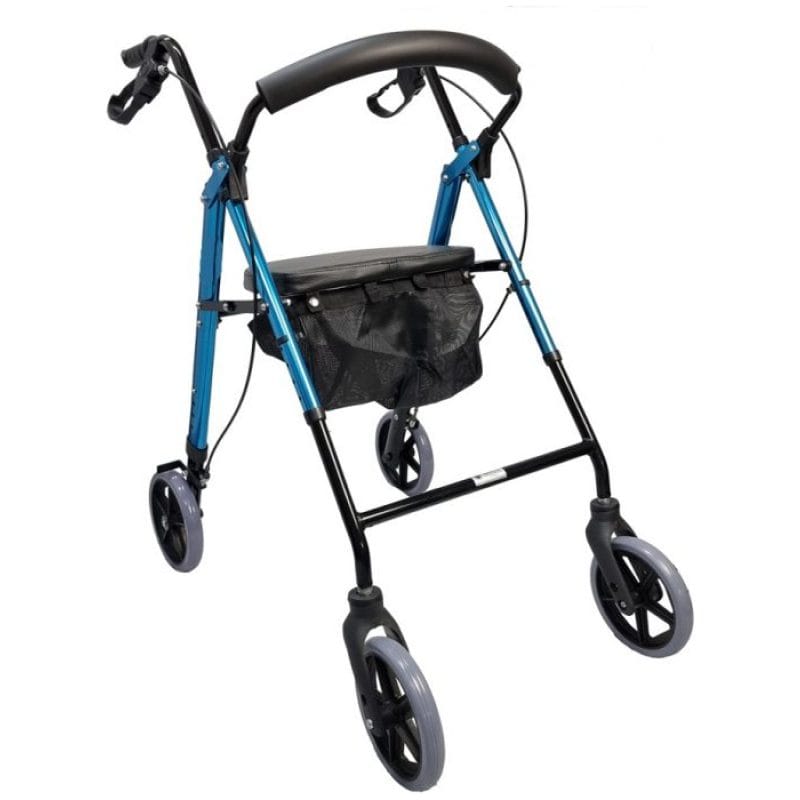 No.1 Best Foldable Rollator Durable Four Wheel Frame