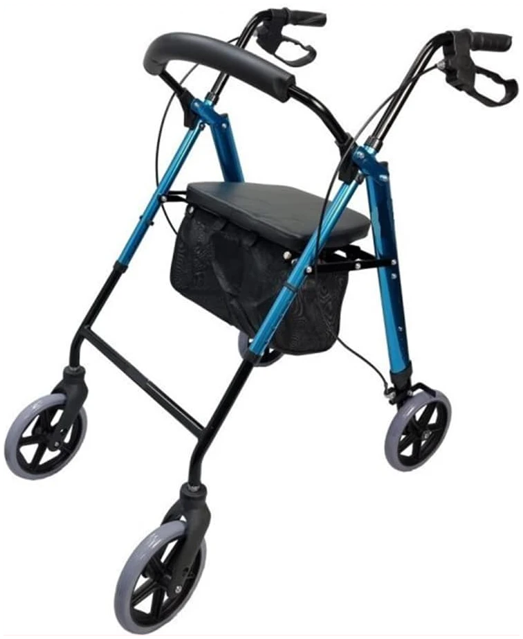 No.1 Best Foldable Rollator Durable Four Wheel Frame