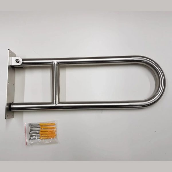 Toilet Grab Rail Drop Down Heavy Duty Stainless Steel
