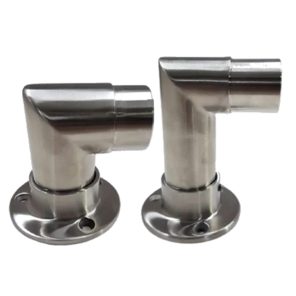 90 Degree Elbow Rail Wall Floor Mounted Connector Joint