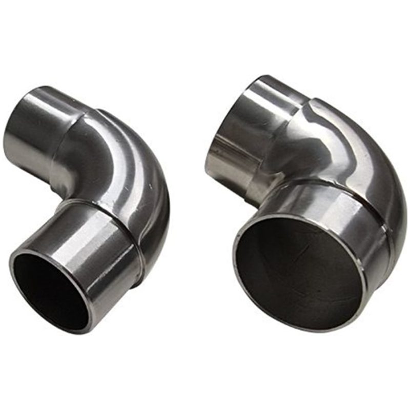 2X PIECES Best 90 Degree Stainless Steel Corner Grab Rail