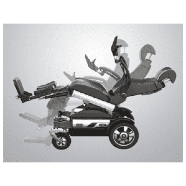 No.1 Best Standing Electric Wheelchair with Rotating Seat