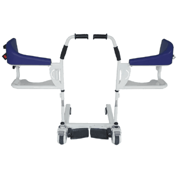 Safe Transfer Commode Over Toilet Wheelchair 120kg Capacity