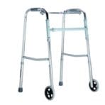 4-Wheel Rollator Deluxe - Folding Walking Frame For Elderly And ...