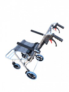 Light Transit Wheelchair Foldable With Carry Bag For Travel