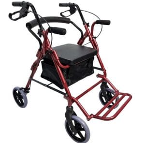 No.1 Best Foldable Rollator Durable Four Wheel Frame