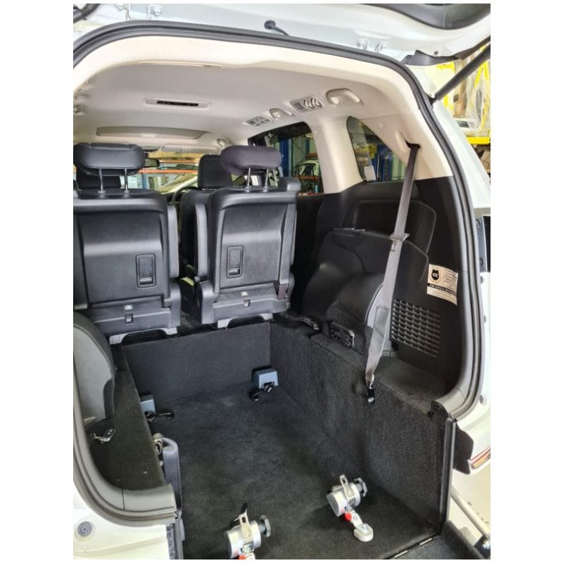 Honda Odyssey Third Row Car Conversion Rear Wheelchair