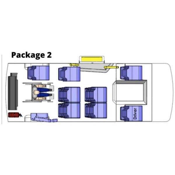 Wheelchair Disability Accessible Toyota Hiace Package For Taxi