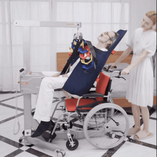 Portable Vehicle Hoist With Lifter And Sling Person Transport