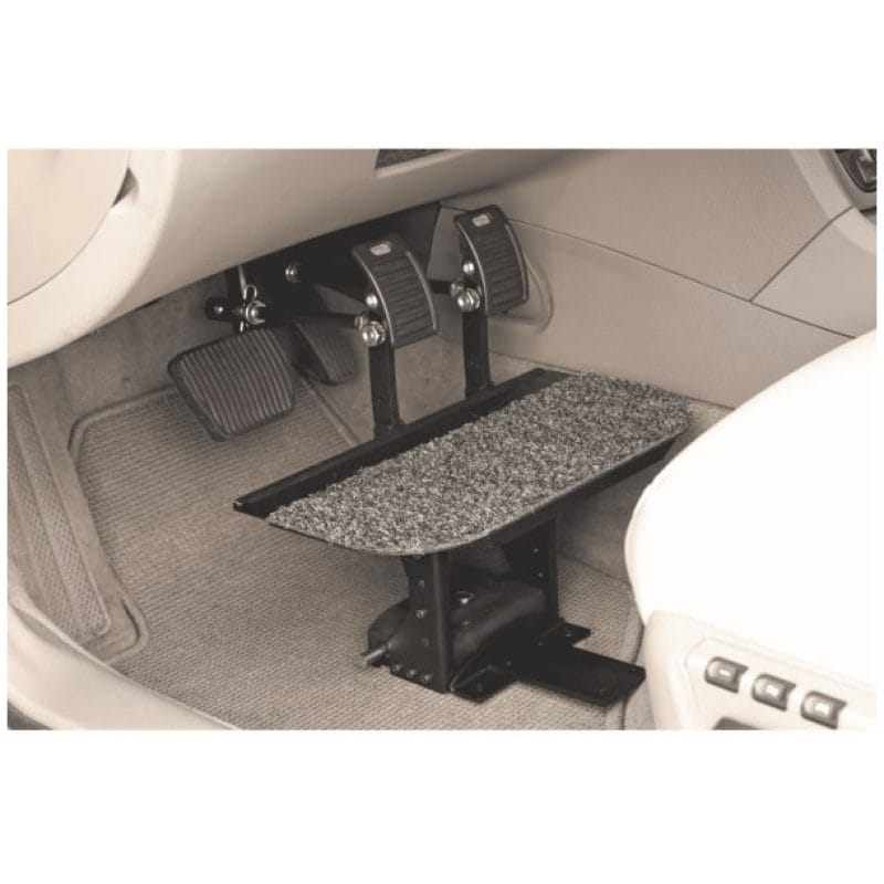 Stamp pedal extensions for brake, clutch and accelerator