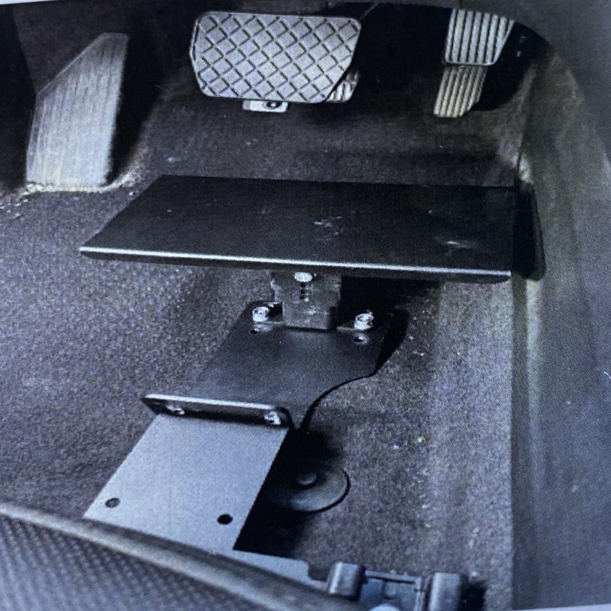 Stamp Pedal Extensions For Brake, Clutch And Accelerator