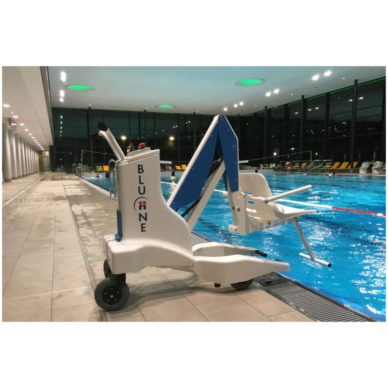 Portable Pool Lift For Swimming Pool - Blue One - Gilani Mobility ...