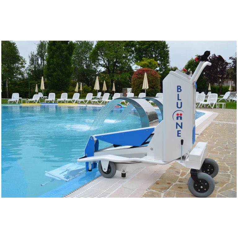 Portable Pool Lift For Swimming Pool - Blue One - Gilani Mobility