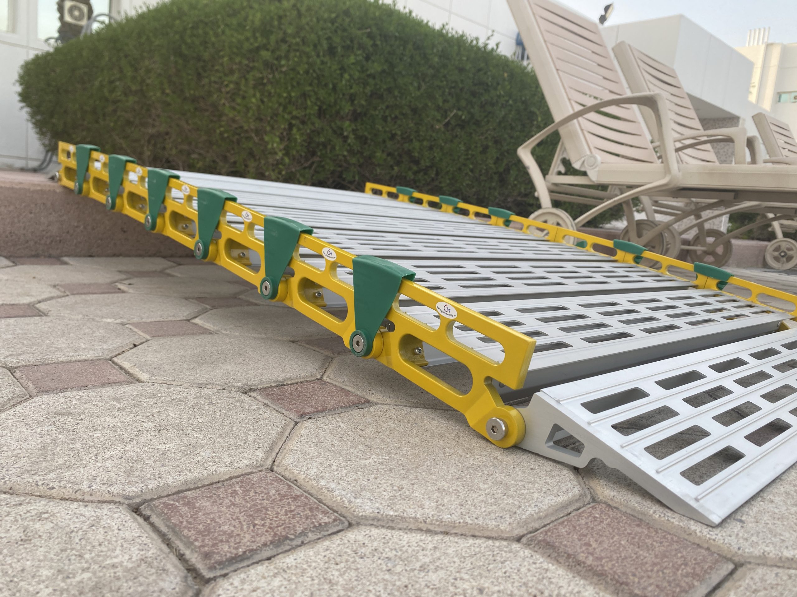 LY-30 C Series Aluminum Rolling Ramp - Gilani Mobility