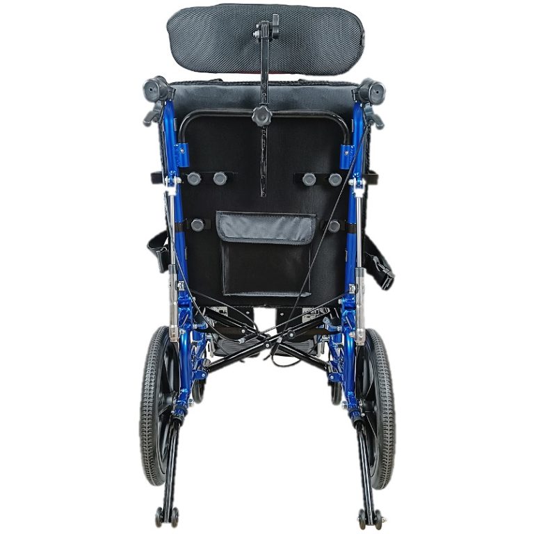 Reclining Tilting Seat Pediatric Wheelchair with Headrest and Legrests ...