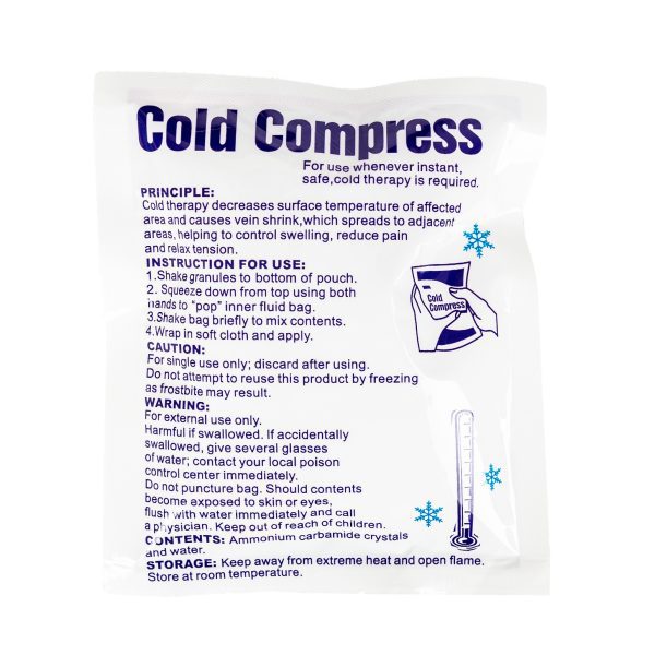Instant Cold Compression Therapy Ice Pack: Safe And Effective Pain ...