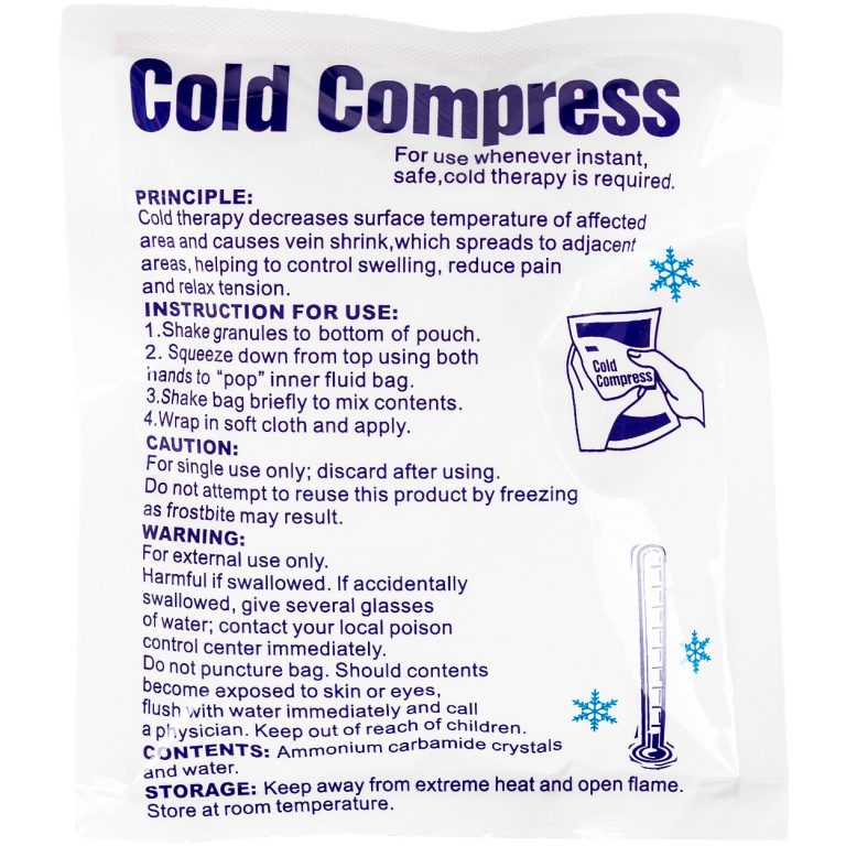 Instant Cold Compression Therapy Ice Pack: Safe And Effective Pain ...