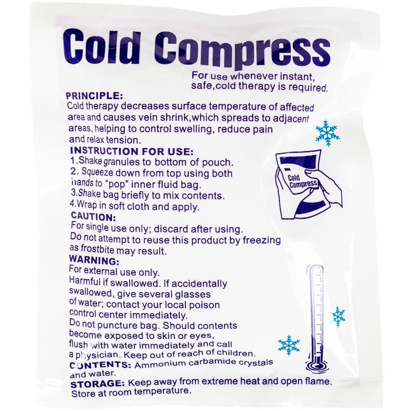 Instant Cold Compression Therapy Ice Pack: Safe And Effective Pain ...