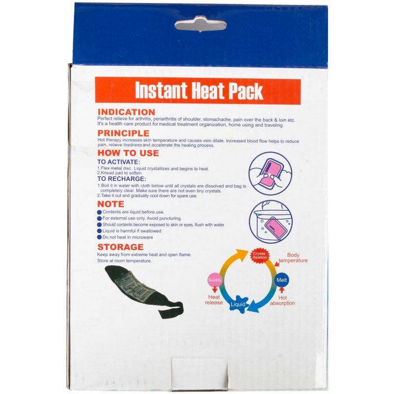 Instant Heat Compress Pack: Essential Healthcare Product For Medical ...