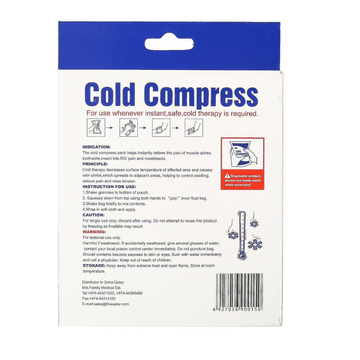 Instant Cold Compression Therapy Ice Pack: Safe And Effective Pain ...