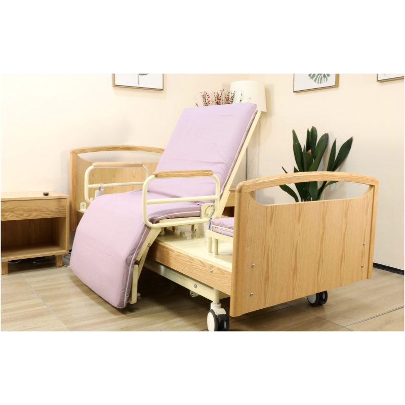 Adjustable Hospital Swivel Bed: Safe Stand Rotating Bed for Enhanced ...