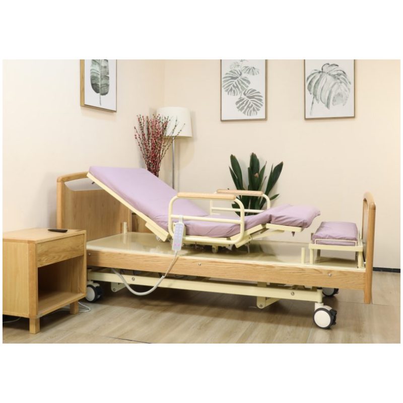 Adjustable Hospital Swivel Bed: Safe Stand Rotating Bed For Enhanced ...