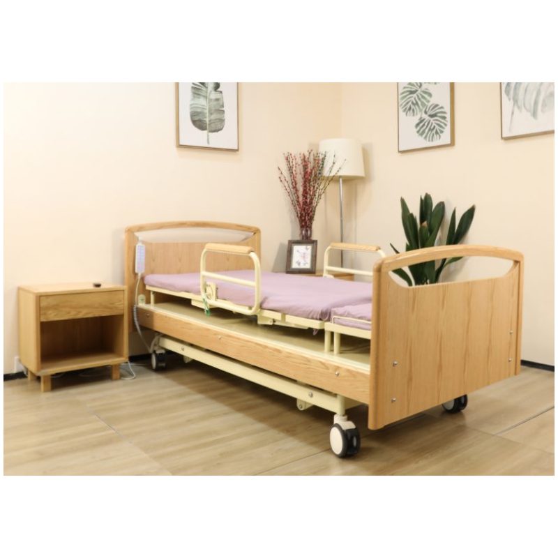 Adjustable Hospital Swivel Bed: Safe Stand Rotating Bed For Enhanced ...