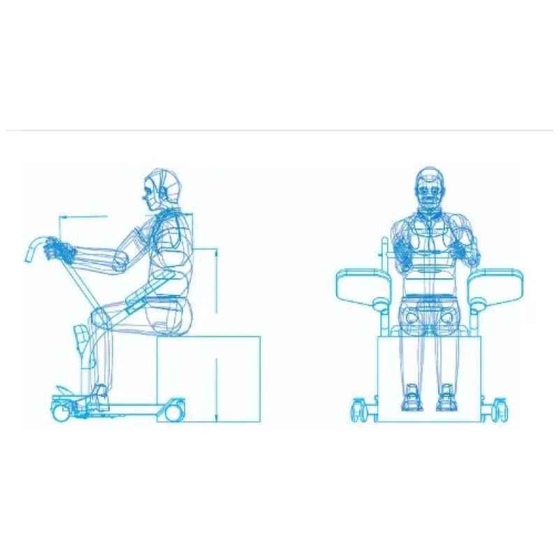 Sara Stedy Sit To Stand Manual Lift For Patients