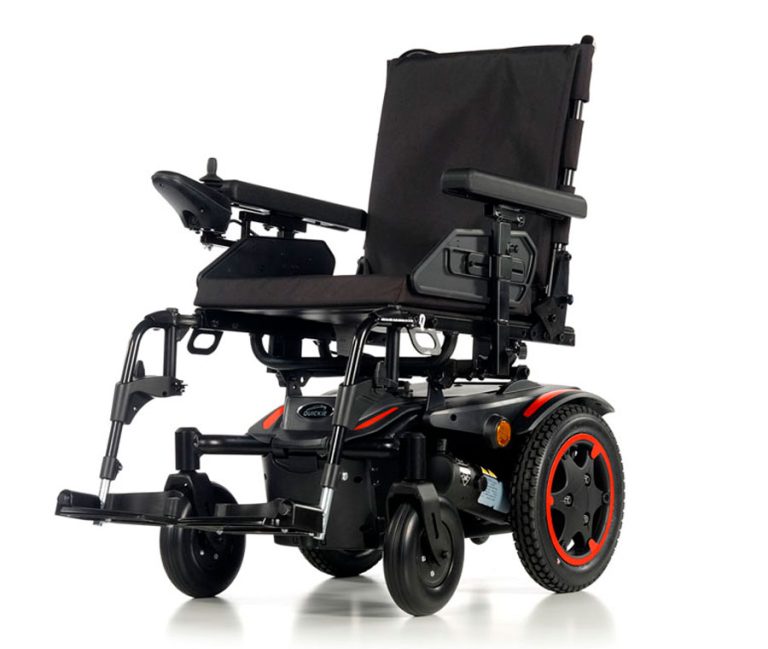 Quickie Q100 R - Rear Wheel Power Wheelchair - Gilani Mobility