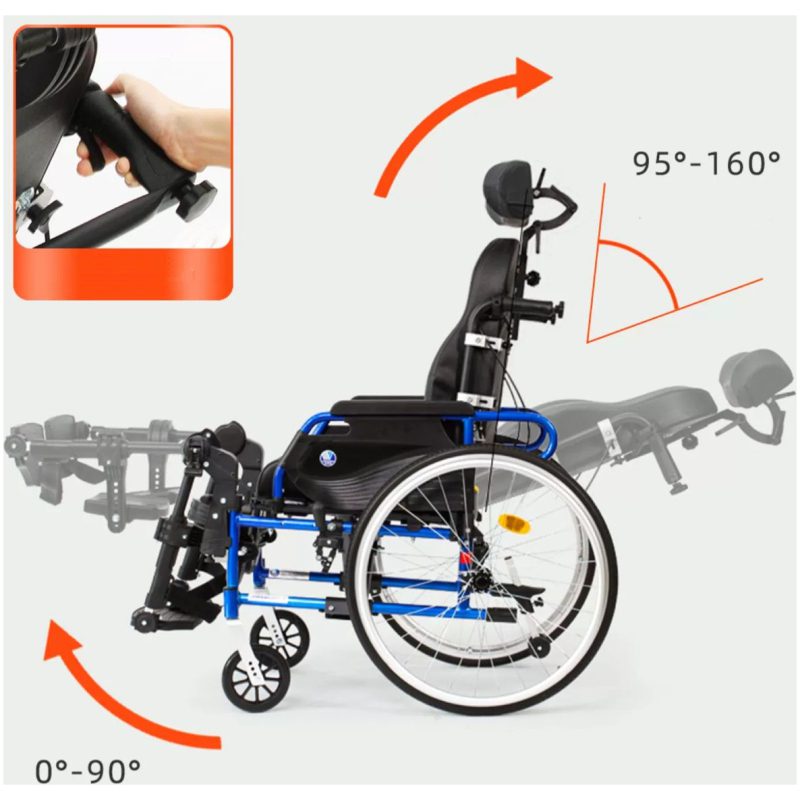Tilt-in-Space Manual Wheelchair: Personalized Comfort And Optimal Support - Gilani Mobility