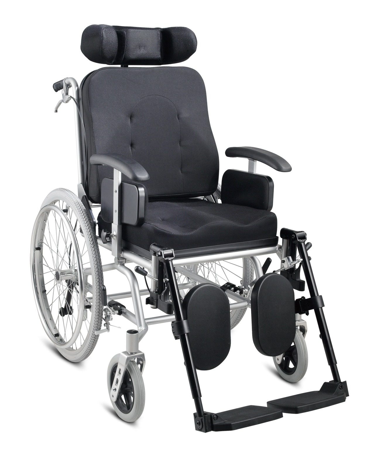 Manual Wheelchair AU204L: Advanced Wheelchair with 100 Kg Weight ...