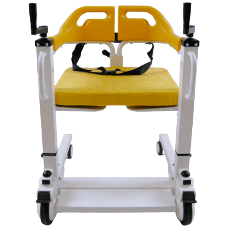 One-hand Control Manual Transfer Commode Wheelchair: Designed To Assist ...