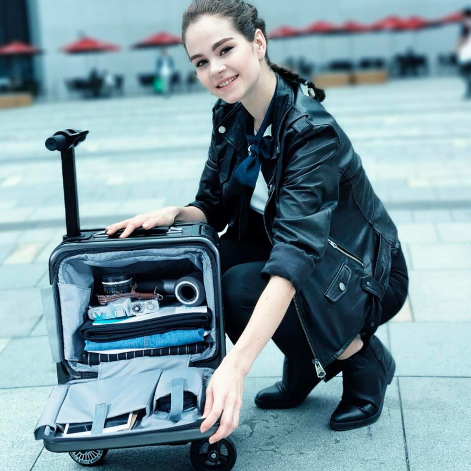 Buy Airwheel Luggage SE3 Mini T: Rideable Suitcase In UAE