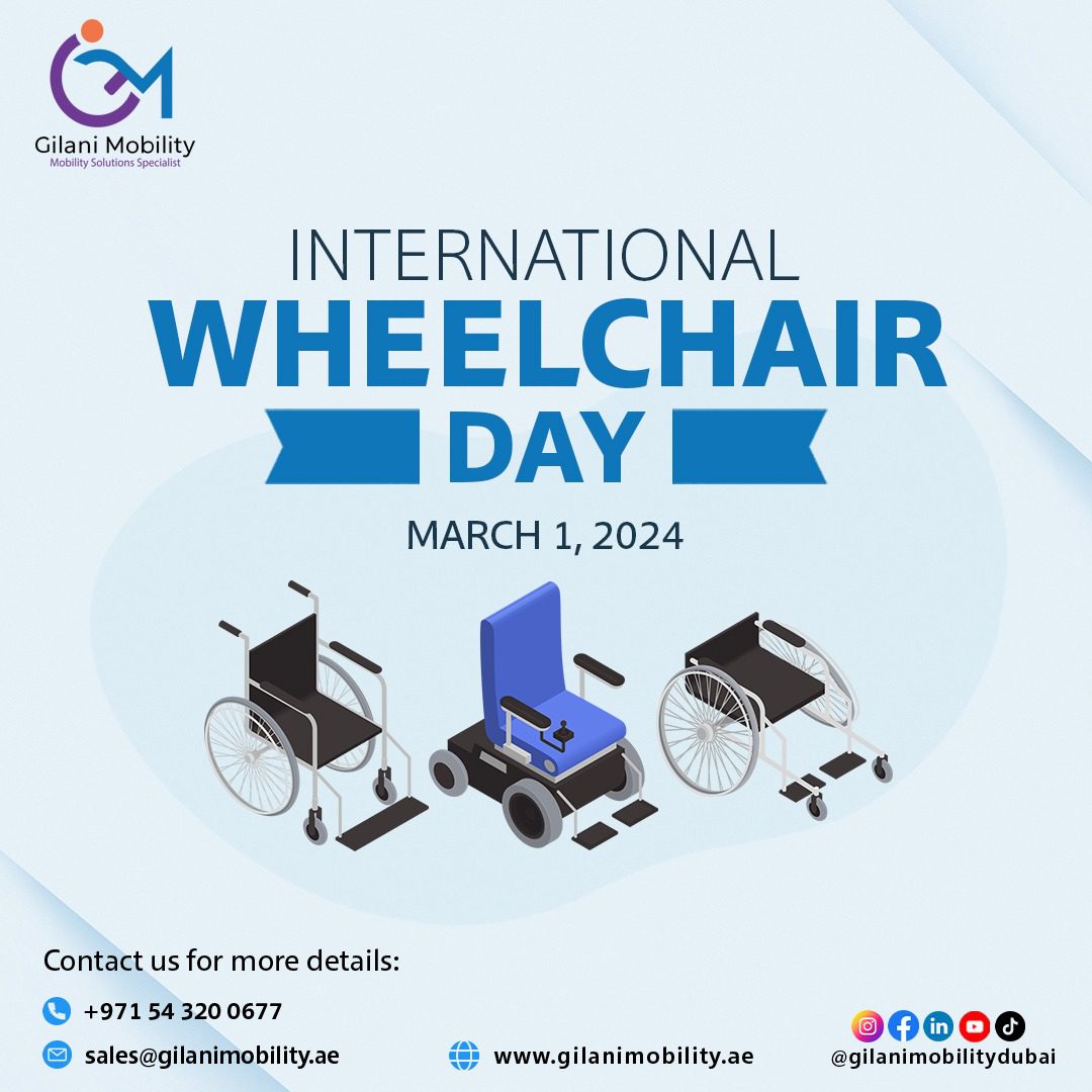 Honoring International Wheelchair Day - Gilani Mobility