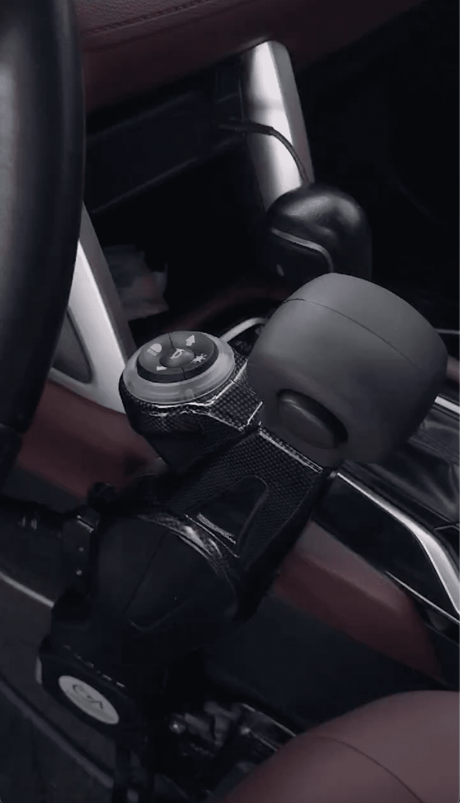 Mechanical Brake And Accelerator With 5 Auxiliary Controls