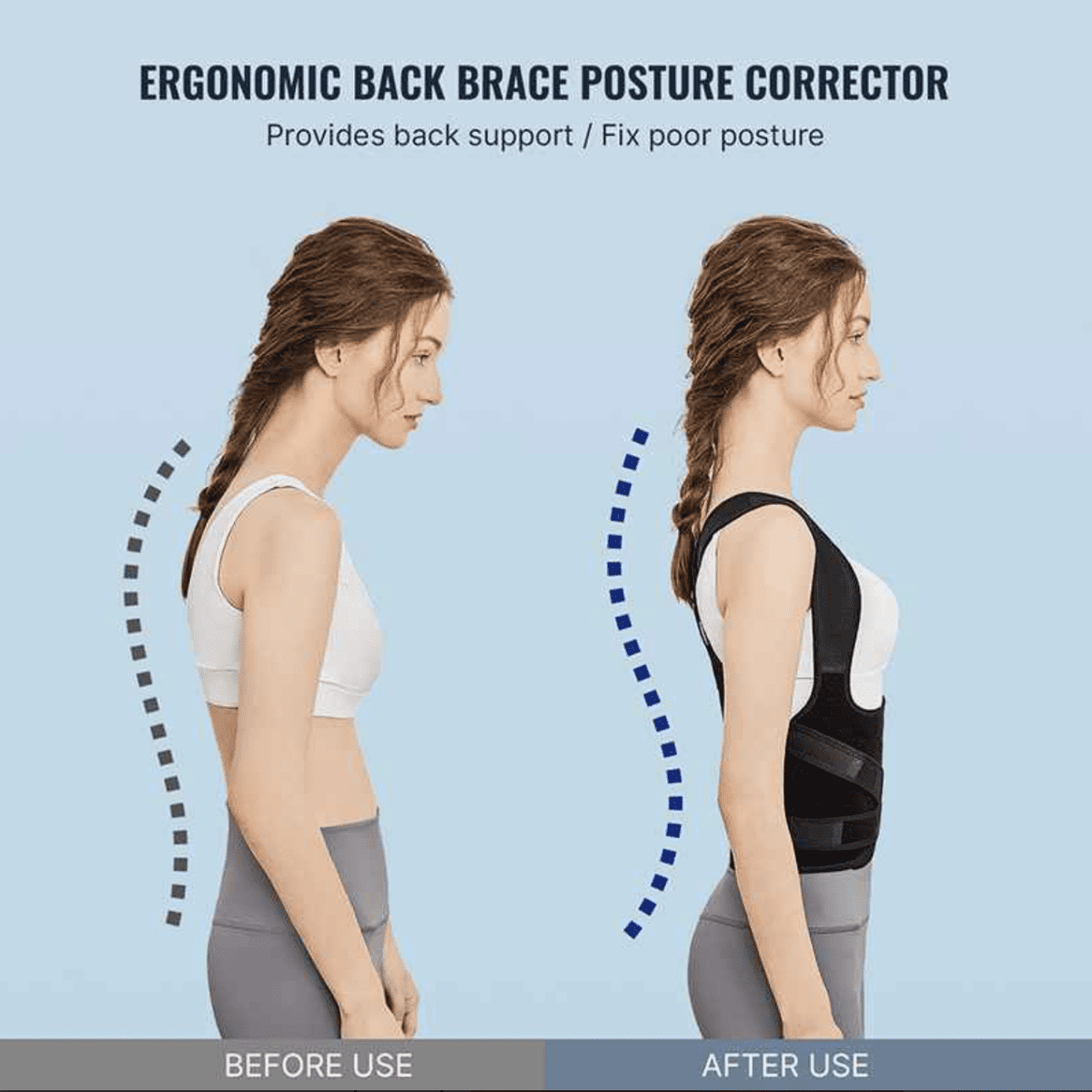Buy Back Brace Posture Corrector For Women And Men