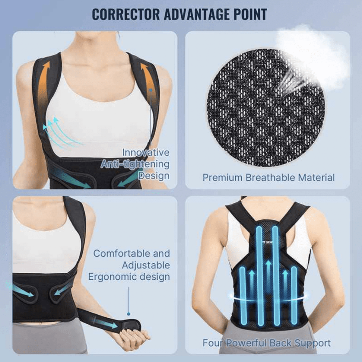 Buy Back Brace Posture Corrector For Women And Men