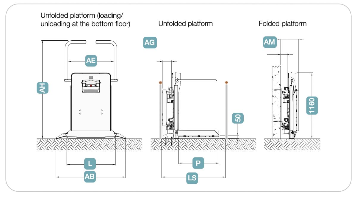 NEXT Fast Delivery Inclined Platform Lift - Gilani Mobility