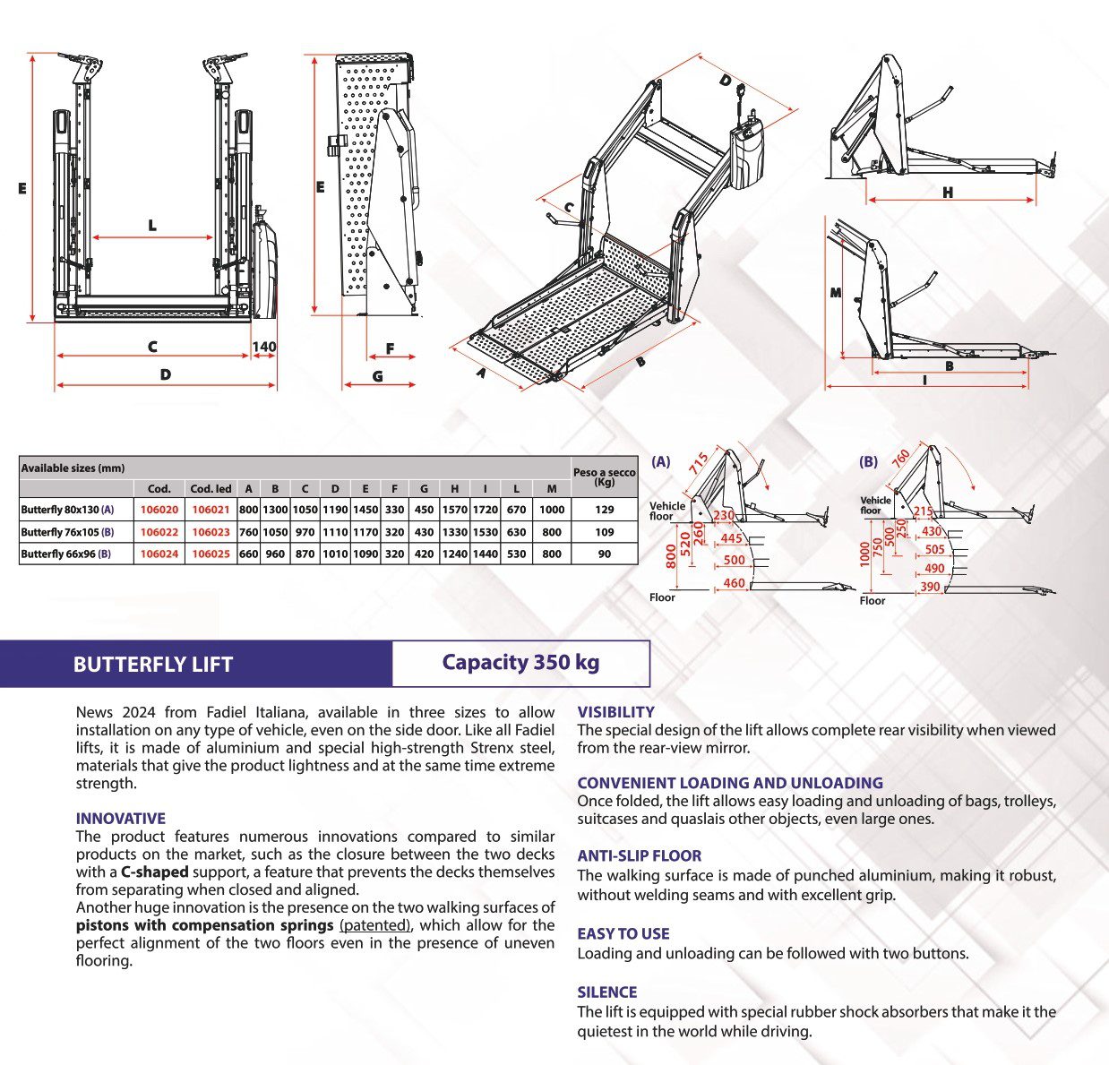 Split Vertical Wheelchair Lifter - Gilani Mobility Trading Co LLC